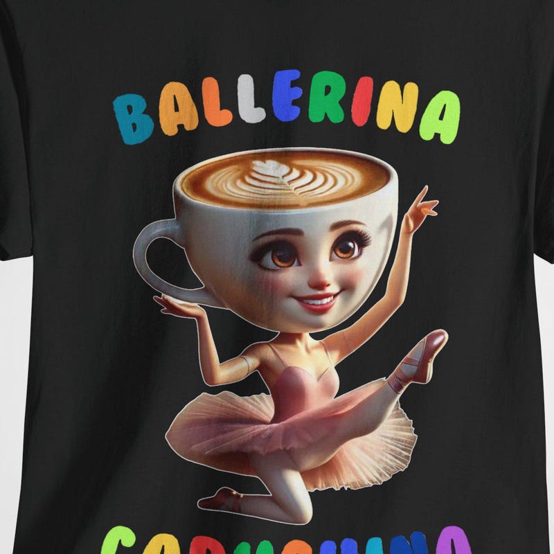 Ballerina Cappuccino Toy - Etsy