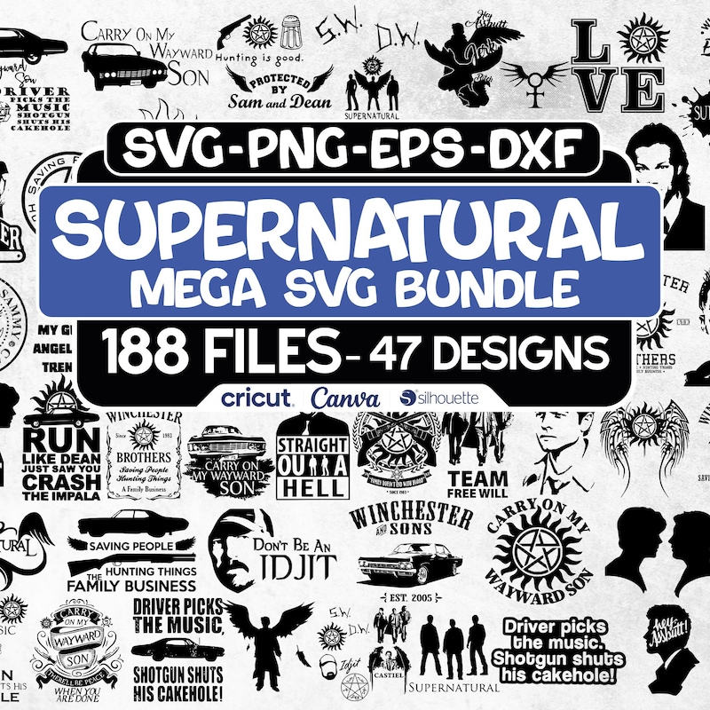 Supernatural Shirt Cricut - Etsy