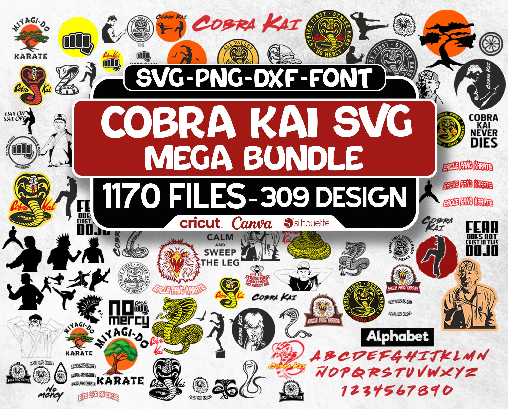 Cobra Kai SVG Bundle, Karate Kid Png, Eagle Fang Svg, Miyagi Do Svg ...