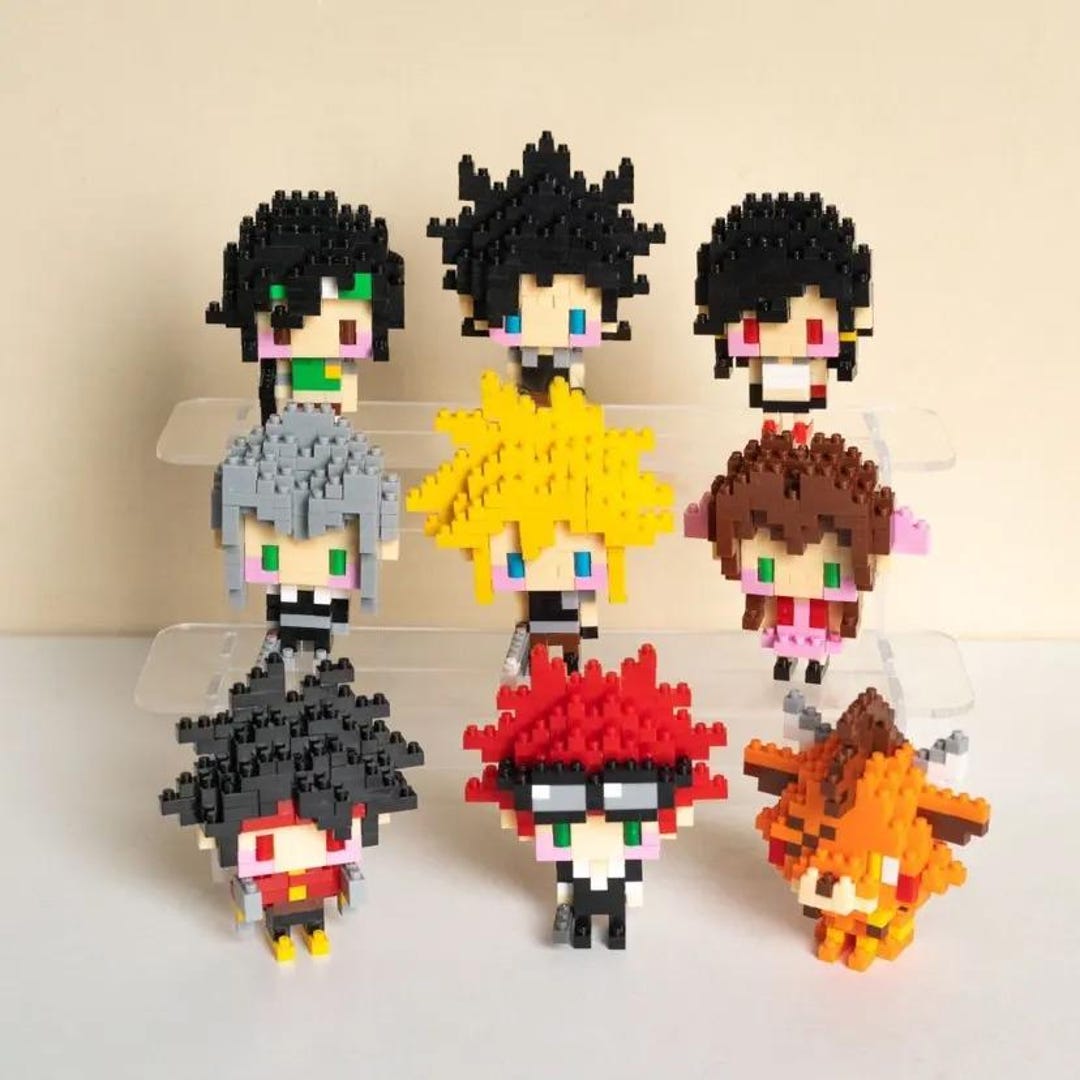 Final Fantasy | Inspired Micro Block Figure Kit | Cloud, Sephiroth ...