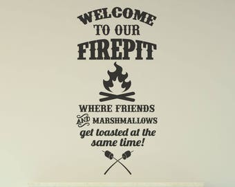 Fire Pit Decals - Etsy