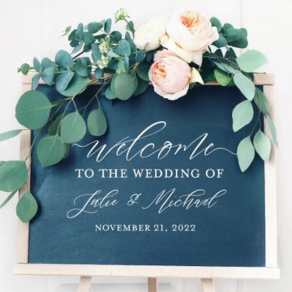 Welcome Decal - Etsy