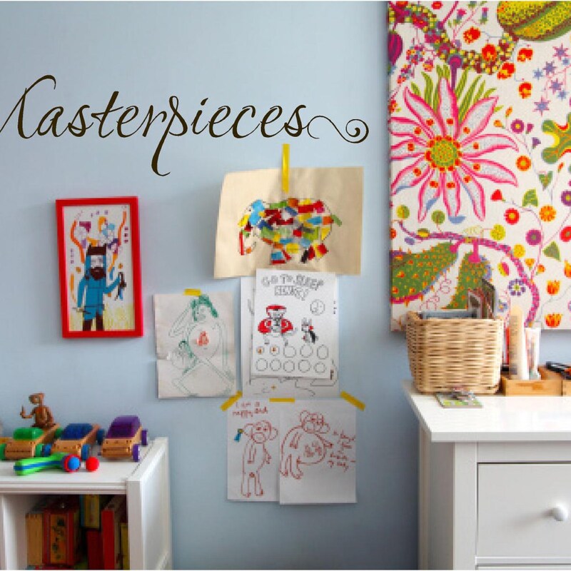 Masterpieces Wall Decal - Etsy