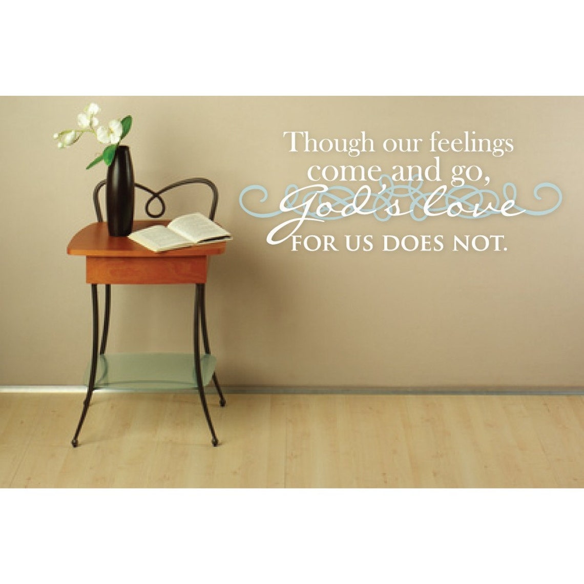 Christian Wall Art Scripture Wall Art Scripture Wall Decal - Etsy