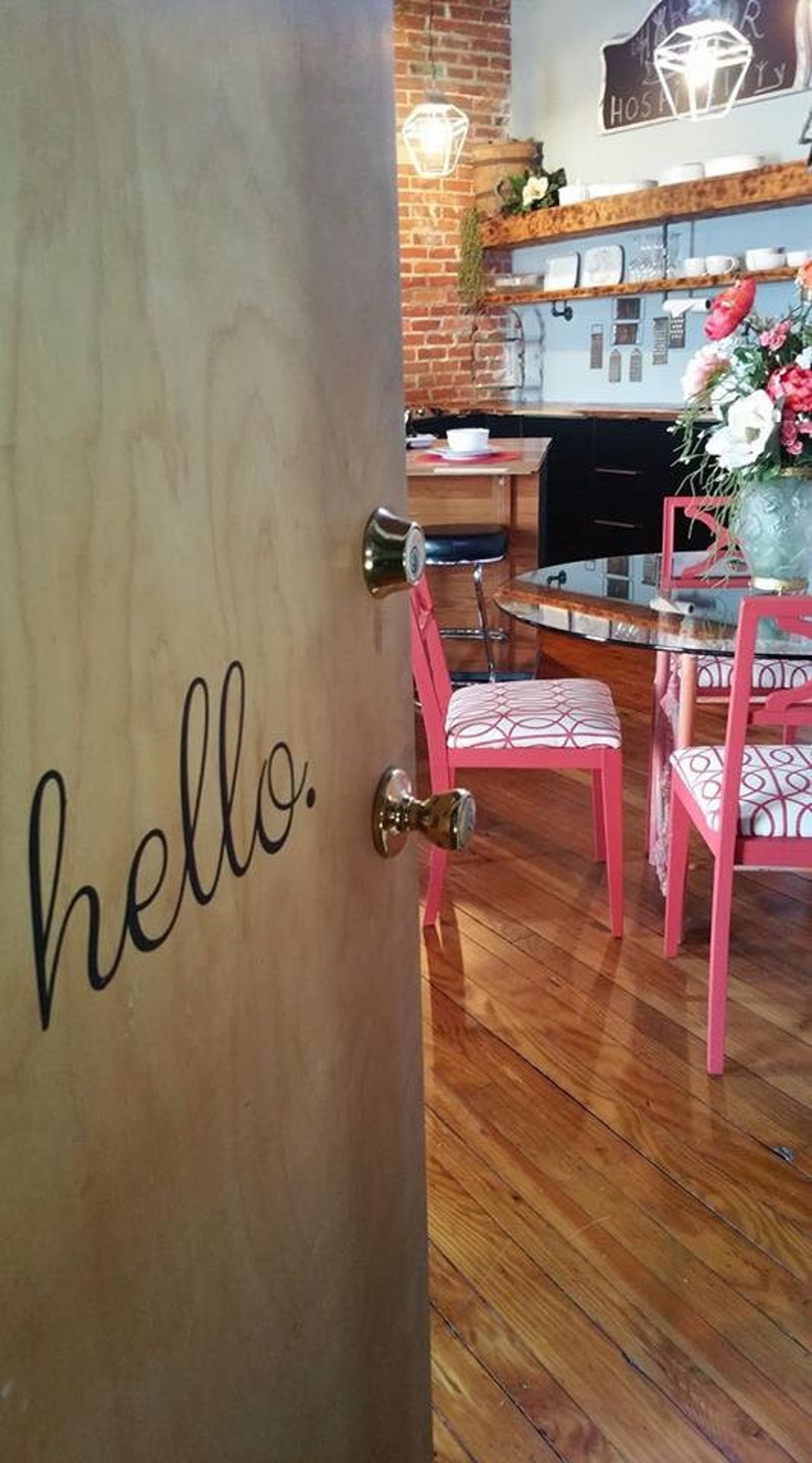 Hello Door Decal Door Decals Door Stickers Door Decal | Etsy