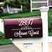 Decal Mailbox Numbers With Street Name and House Number - Etsy