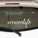 Mom Life momlife Momlife Decal Mom Life Decal Mom Life Car Decal Wall ...