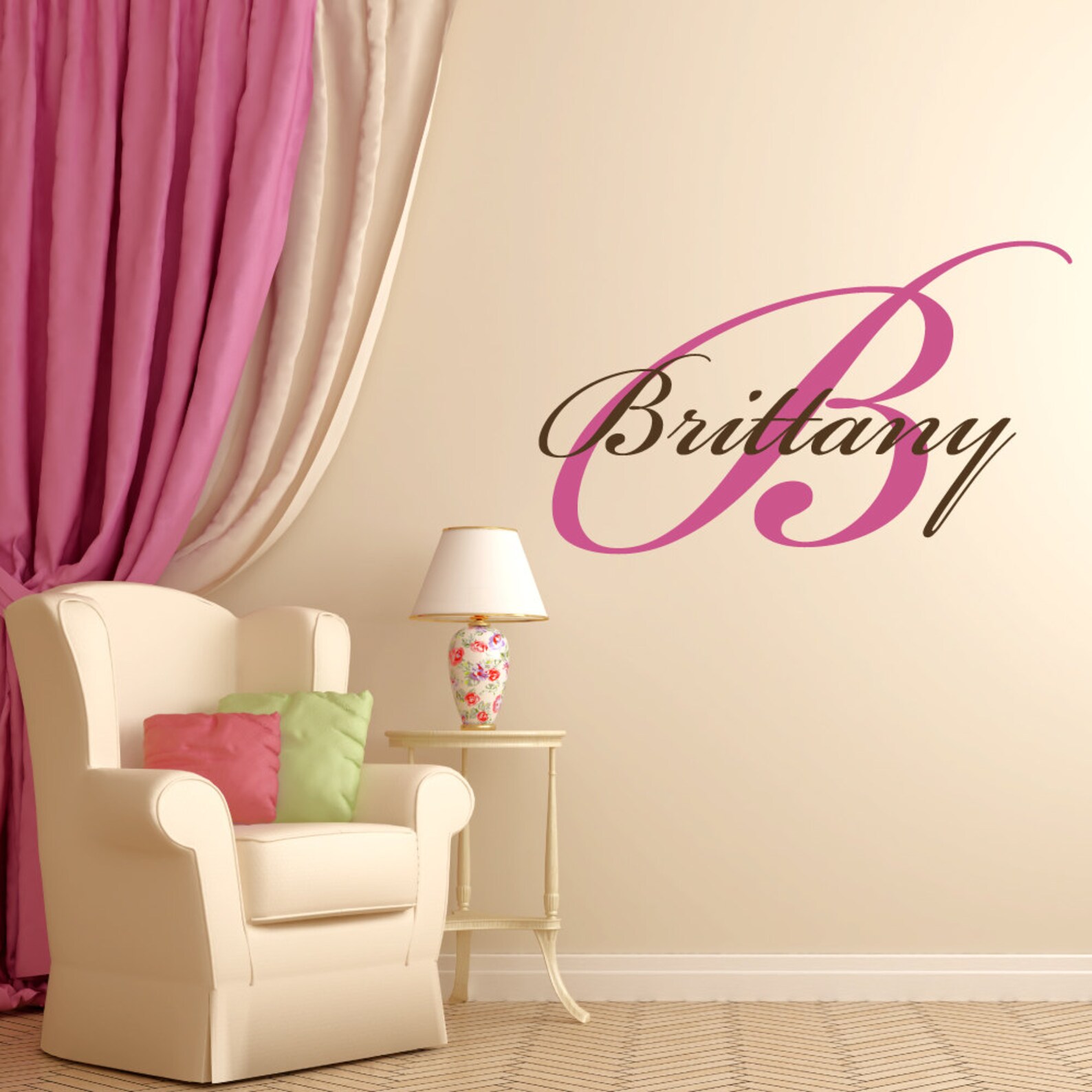Custom Name Custom Name Decal Nursery Wall Decal Nursery - Etsy