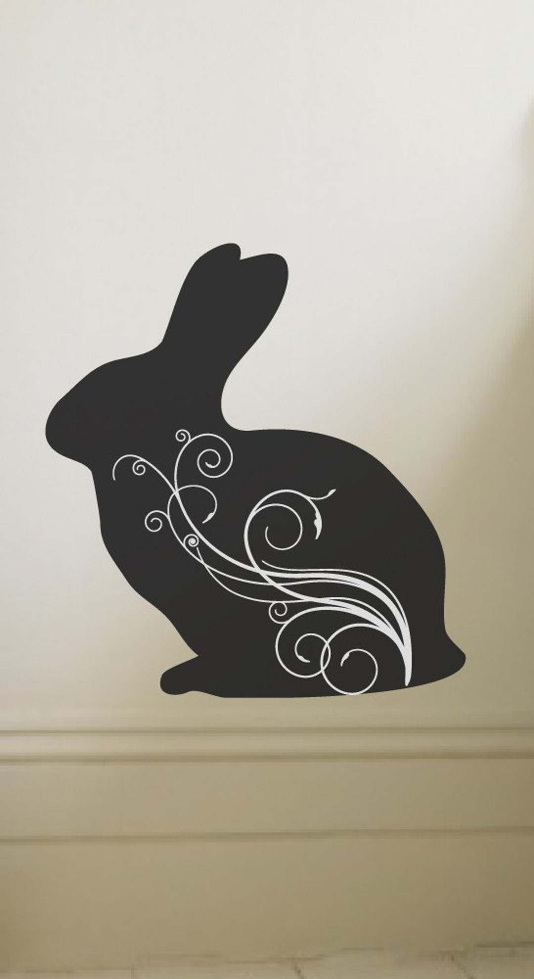 Rabbit Decor Bunny Decor Spring Decor Spring Decorations Rabbit Wall ...