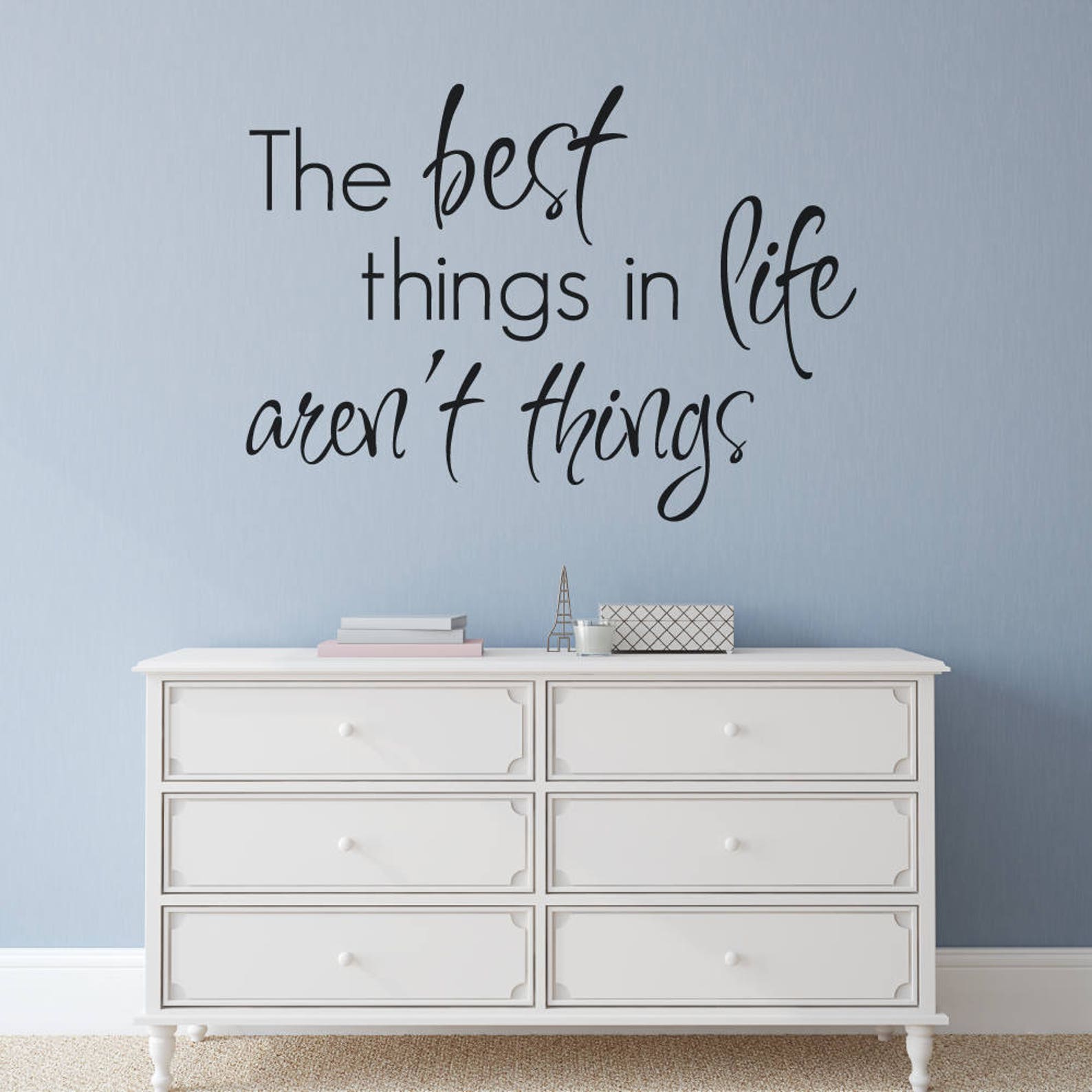 The Best Things in Life Wall Decals Decals Wall Stickers | Etsy