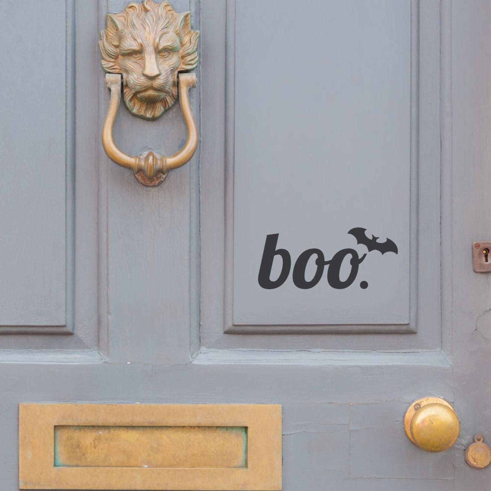 Boo Door Decal Door Decals Door Stickers Door Decal - Etsy