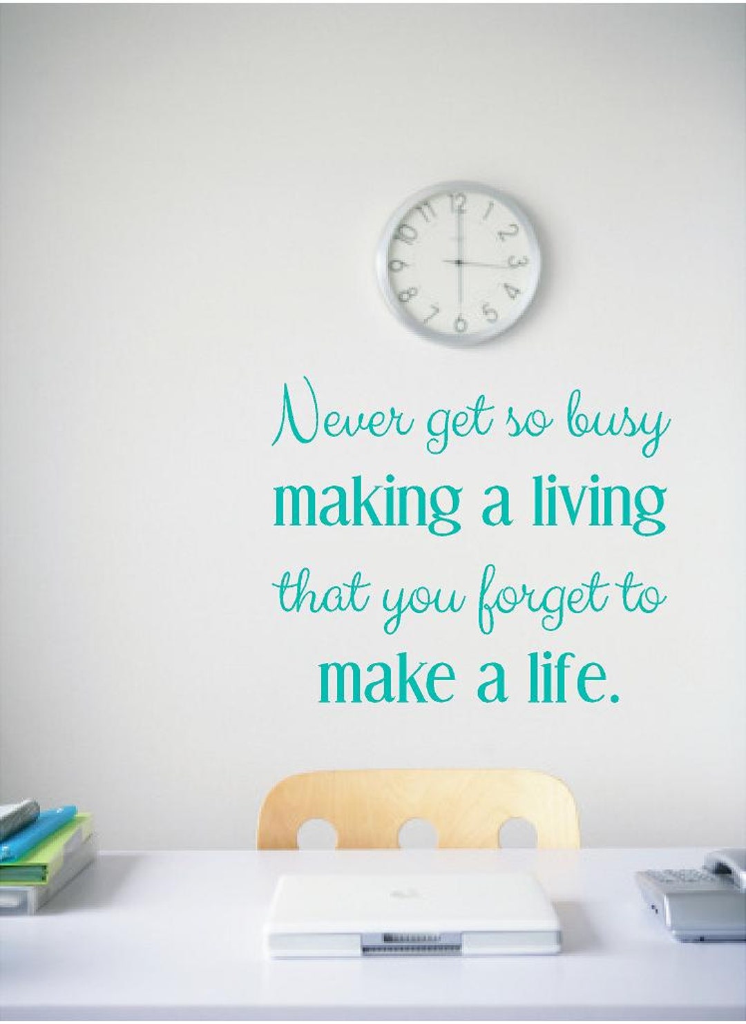 Never Get so Busy Making a Living Office Decor Office Sign Office Wall ...