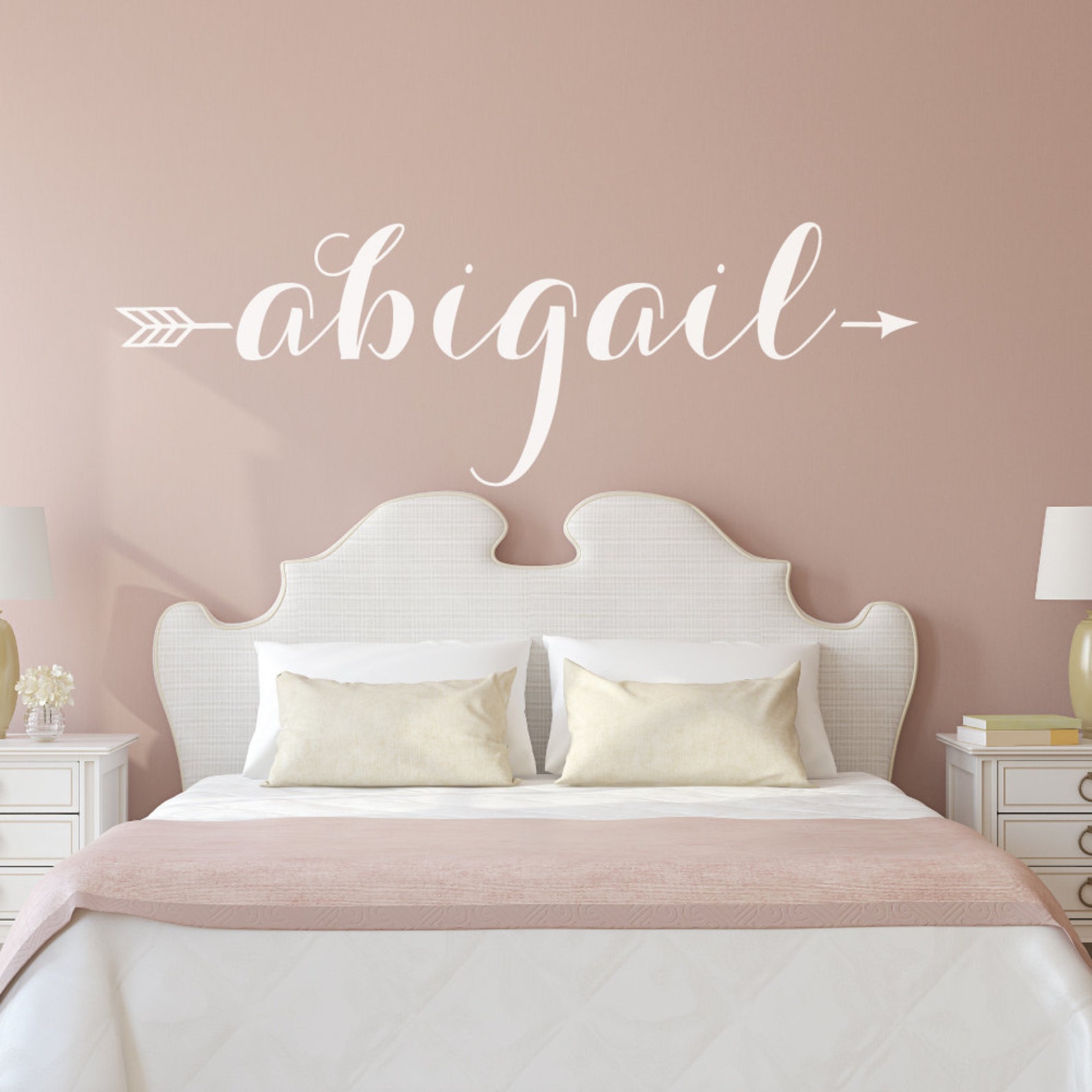 Name Decal Name Wall Decal Custom Wall Decals Name | Etsy