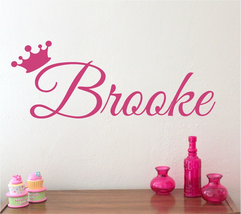 Girls Wall Decals Baby Wall Decals Custom Vinyl Wall - Etsy