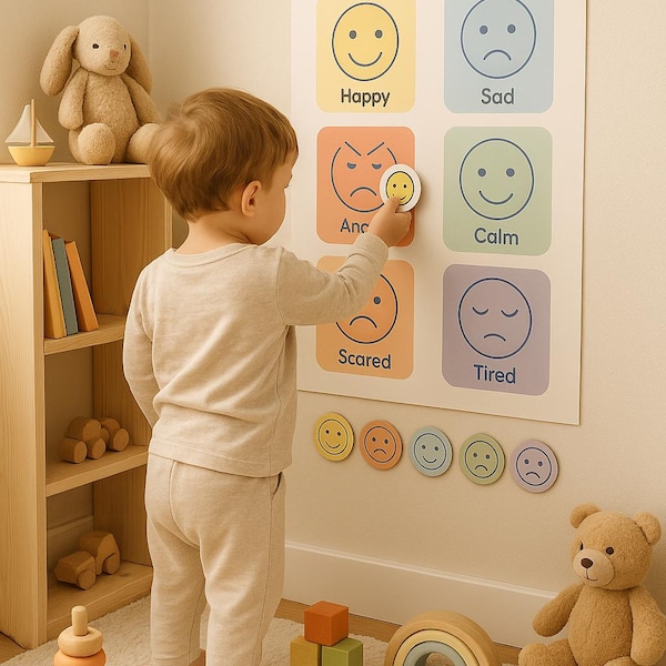 Emotions Chart - Etsy