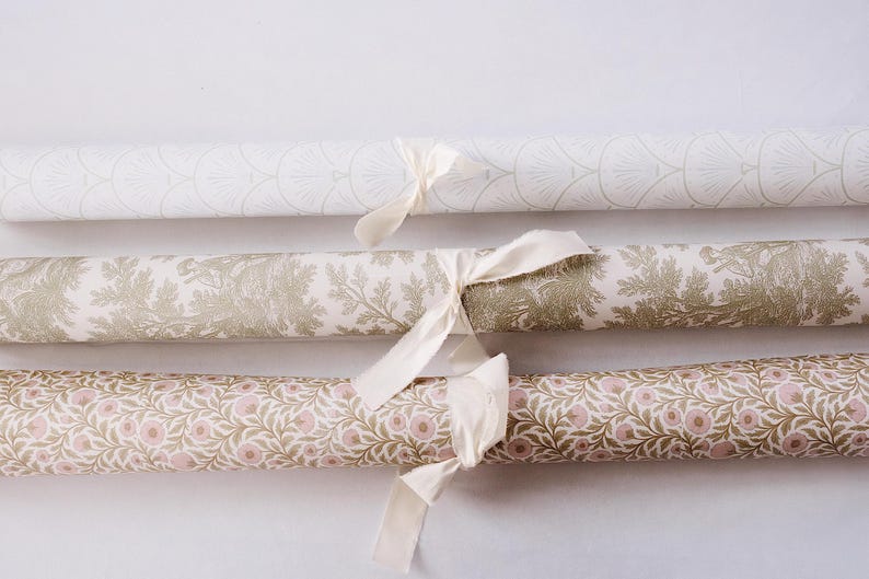 Vintage Toile Wrapping Paper – Green French Toile Gift Wrap Roll - Etsy