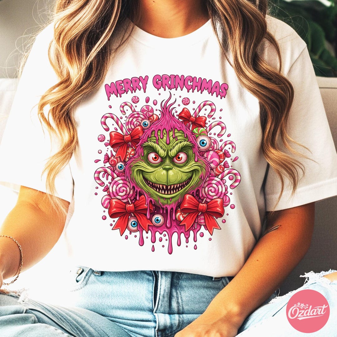 Scary Grinchmas Png, Merry Grinch Png, Creepy Christmas Png, Horror ...