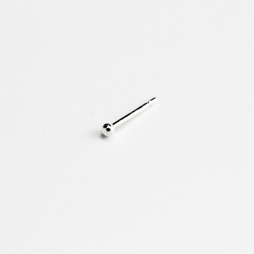 Essential Dot Stud Earring Sterling Silver - Etsy
