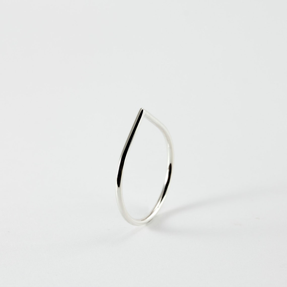 Thorn pointy silver ring minimalist sterling silver ring | Etsy