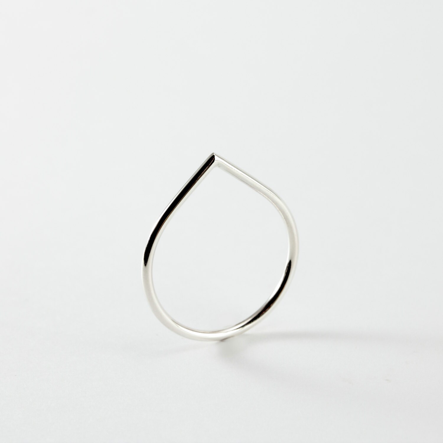 Thorn Pointy Silver Ring Minimalist Sterling Silver Ring - Etsy