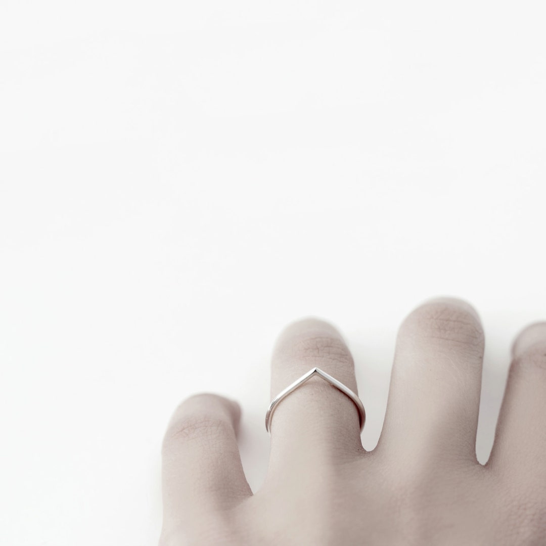 Thorn - Pointy Silver Ring - Minimalist Sterling Silver Ring ...