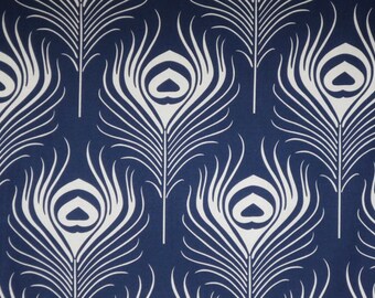 Peacock fabric | Etsy
