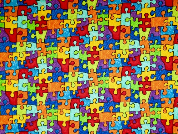 Autism Puzzle Pattern