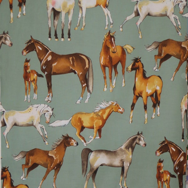 Horse Fabric - Etsy