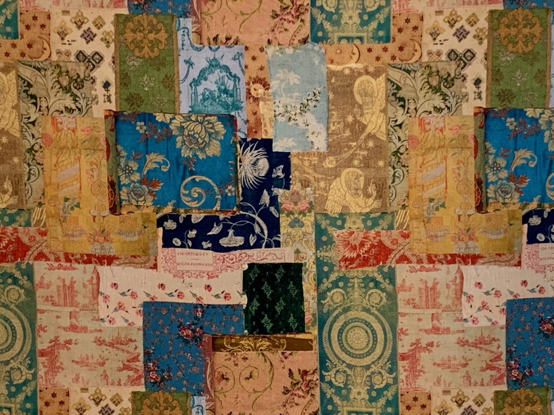 Fabulous Rich Fabric Swatches Print Pure Cotton Fabric From Michael ...