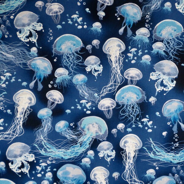 Jellyfish Fabric - Etsy