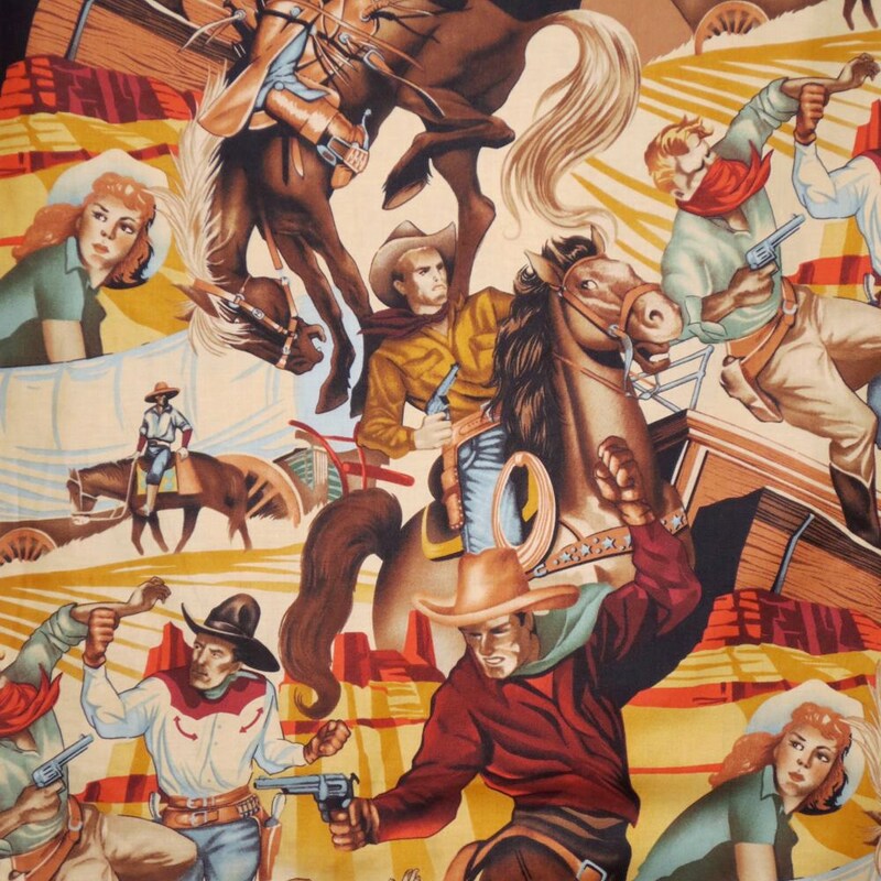 Western Fabric by the Yard - Etsy