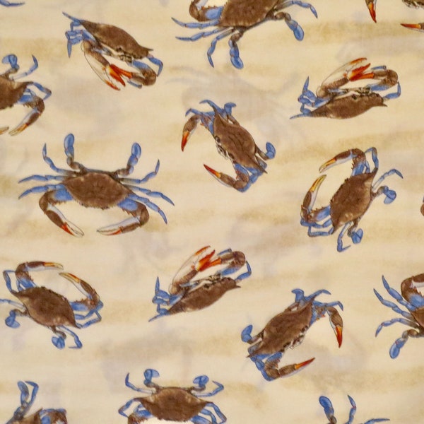 Crab Fabric - Etsy