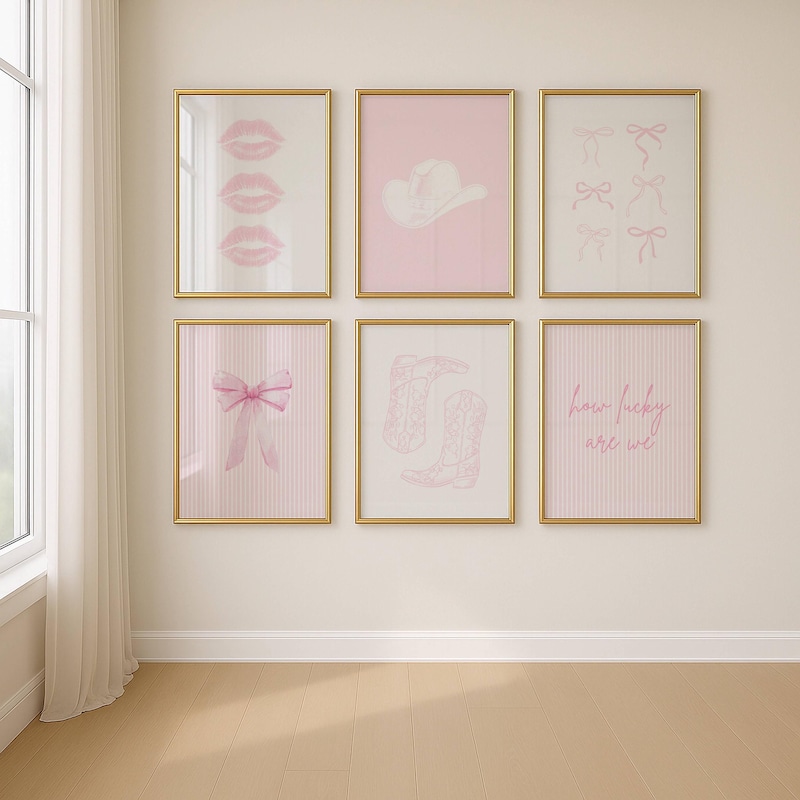 Pink Country Dorm Prints - Etsy