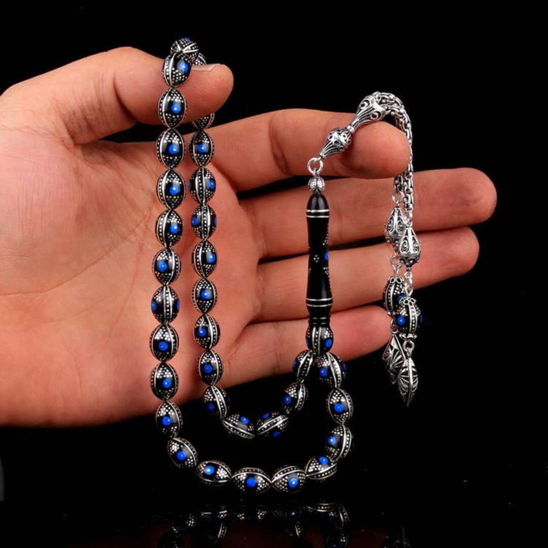 Original Oltu Stone | Luxury Gift | Islamic Gift | Tasbeeh 33 | 33 ...