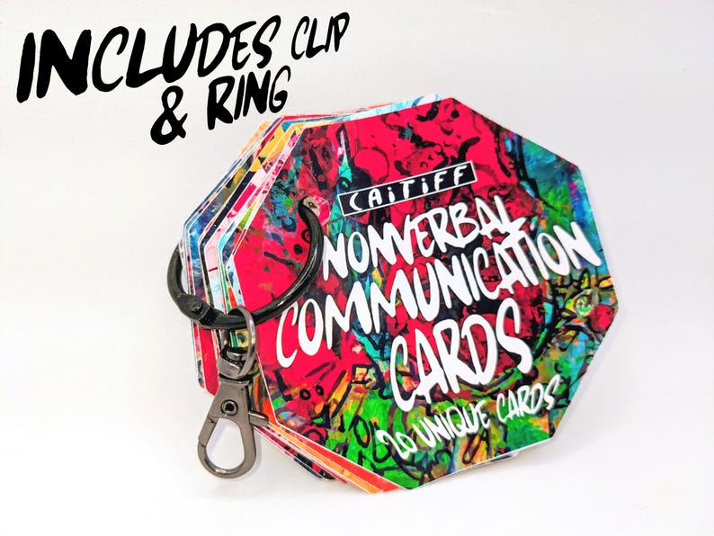 Artistic Nonverbal Communication Cards - Disability & Learning Aid ...