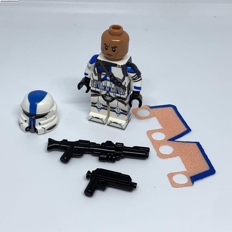 Star Wars 501st Airborne ARC Trooper Figures Fives Echo Kix Hardcase ...