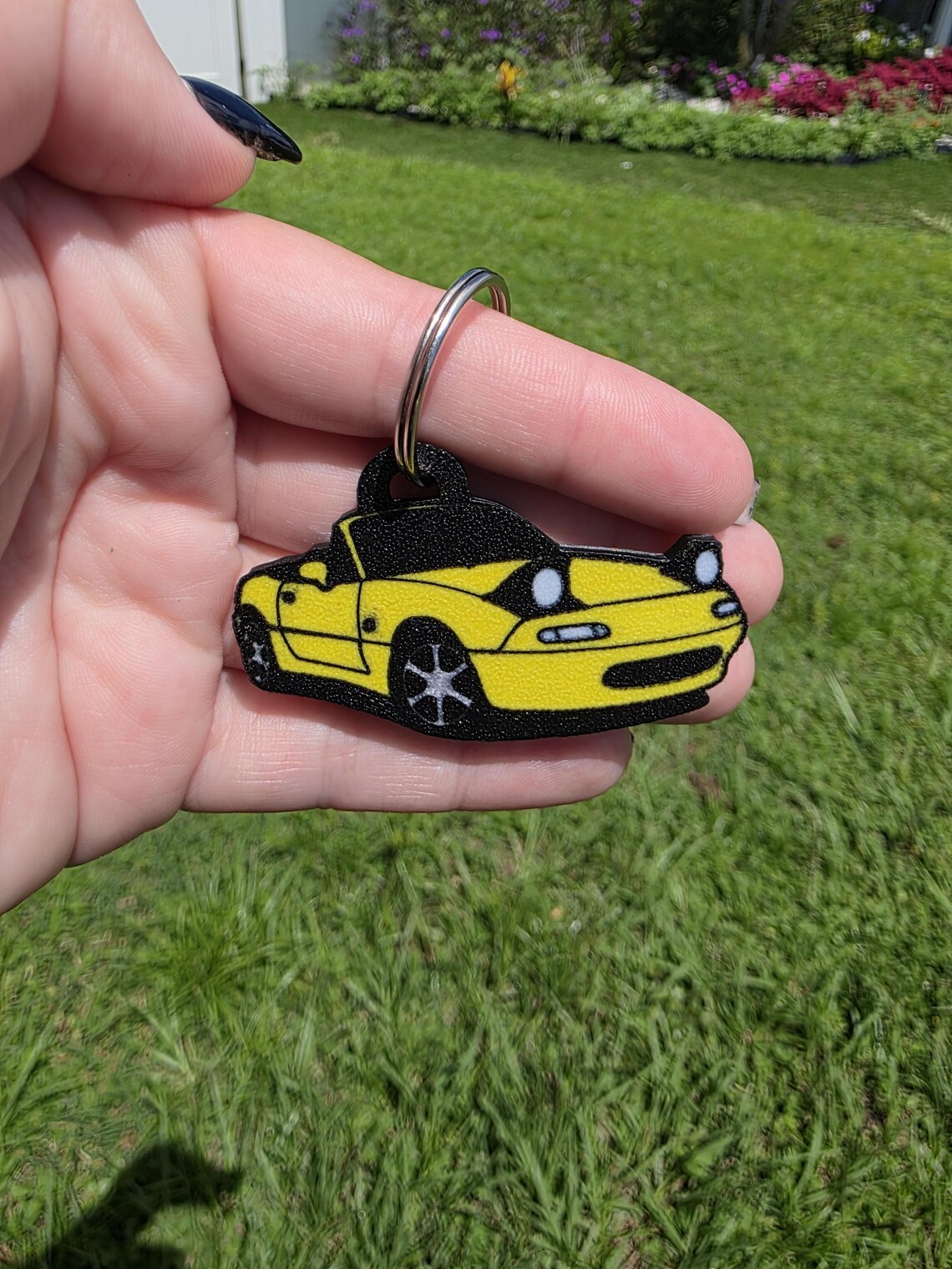 Mazda Miata-inspired Keychain | 90's Mazda MX5 | 3D Printed JDM Car ...