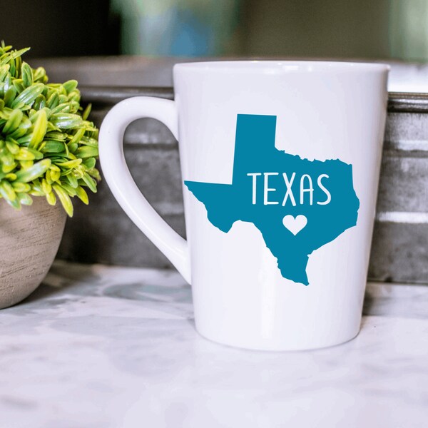 Texas Mug - Etsy