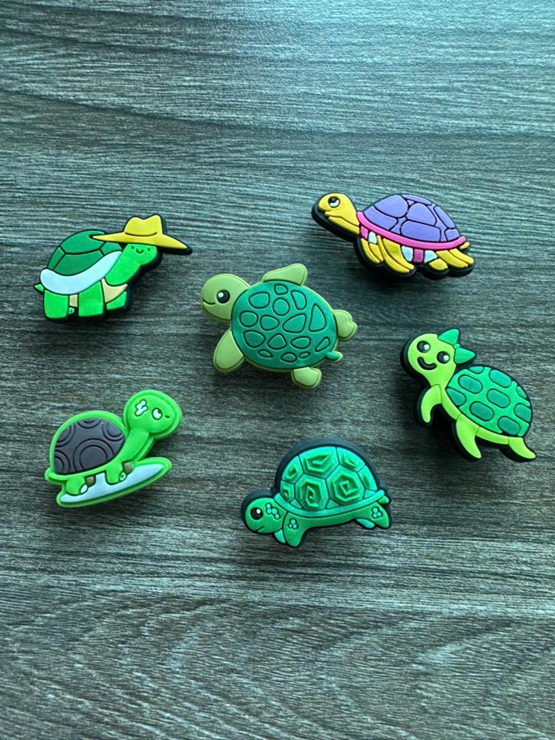 Cute Turtle Shoe Charms for Shoe, Sea Animal Shoe Accessories, Ocean ...