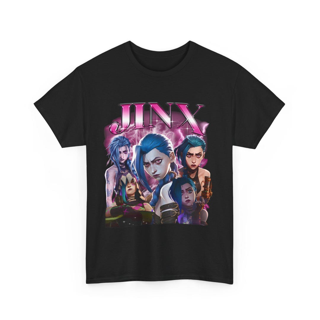 Jinx Bootleg Shirt, Arcane Vintage Shirt, Movie League of Legends Shirt ...