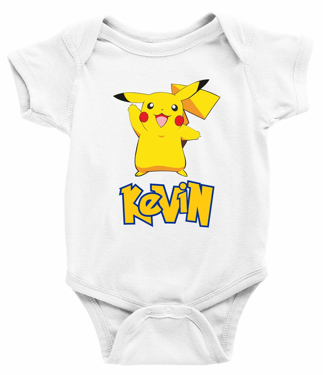 Custom Name Pokemon Baby Bodysuit, Pokeball Baby Bodysuit, Pokemon ...