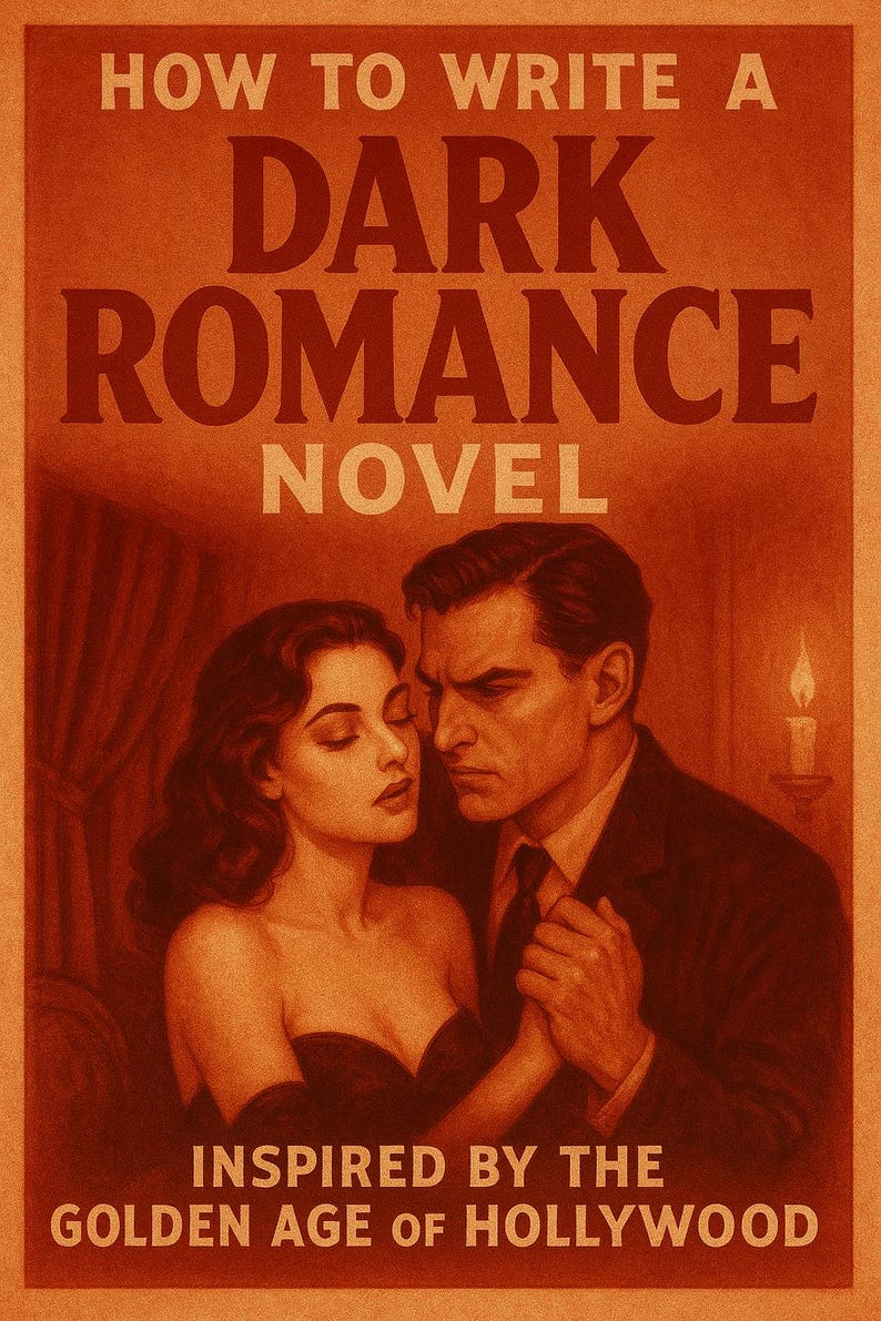 Dark Romance Novel Writing Guide: Old Hollywood Inspiration (PDF ...