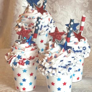 Mini 4th of July Milkshake - Etsy