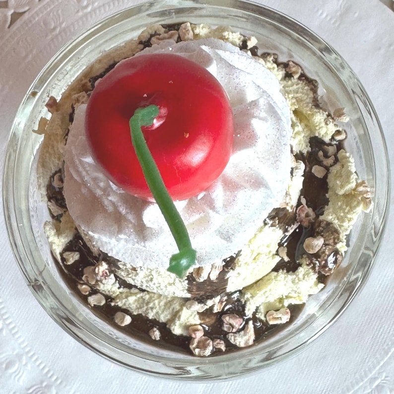 Old Fashioned Faux Icecream Sundae - Etsy