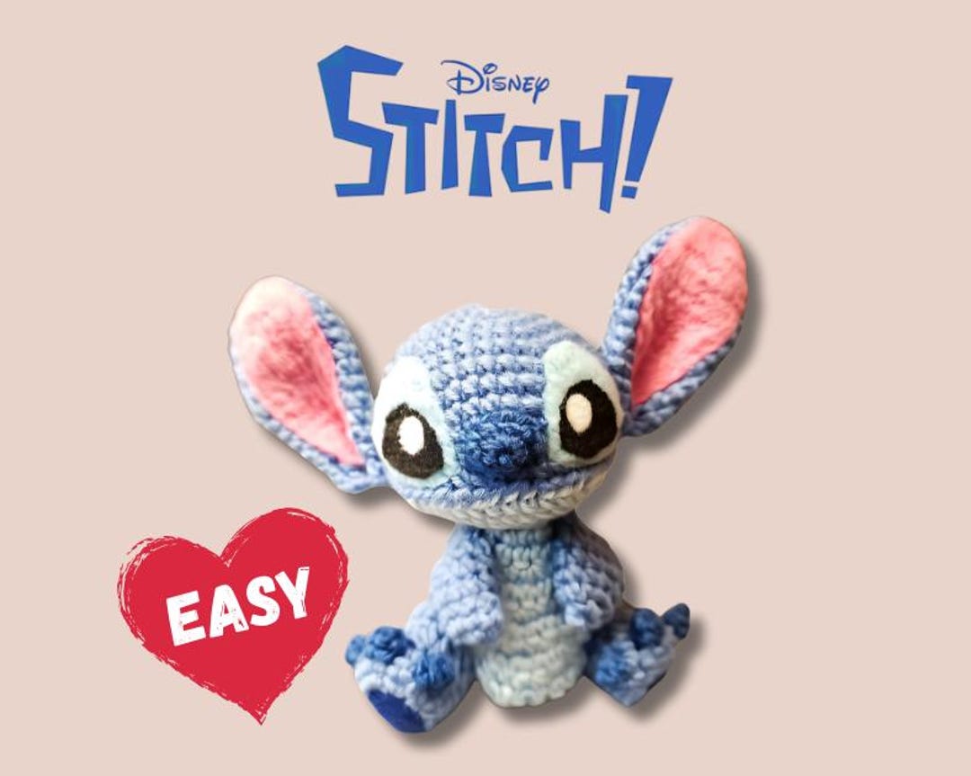 Stitch Amigurumi Crochet Pattern - Lilo & Stitch Easy-to-follow ...