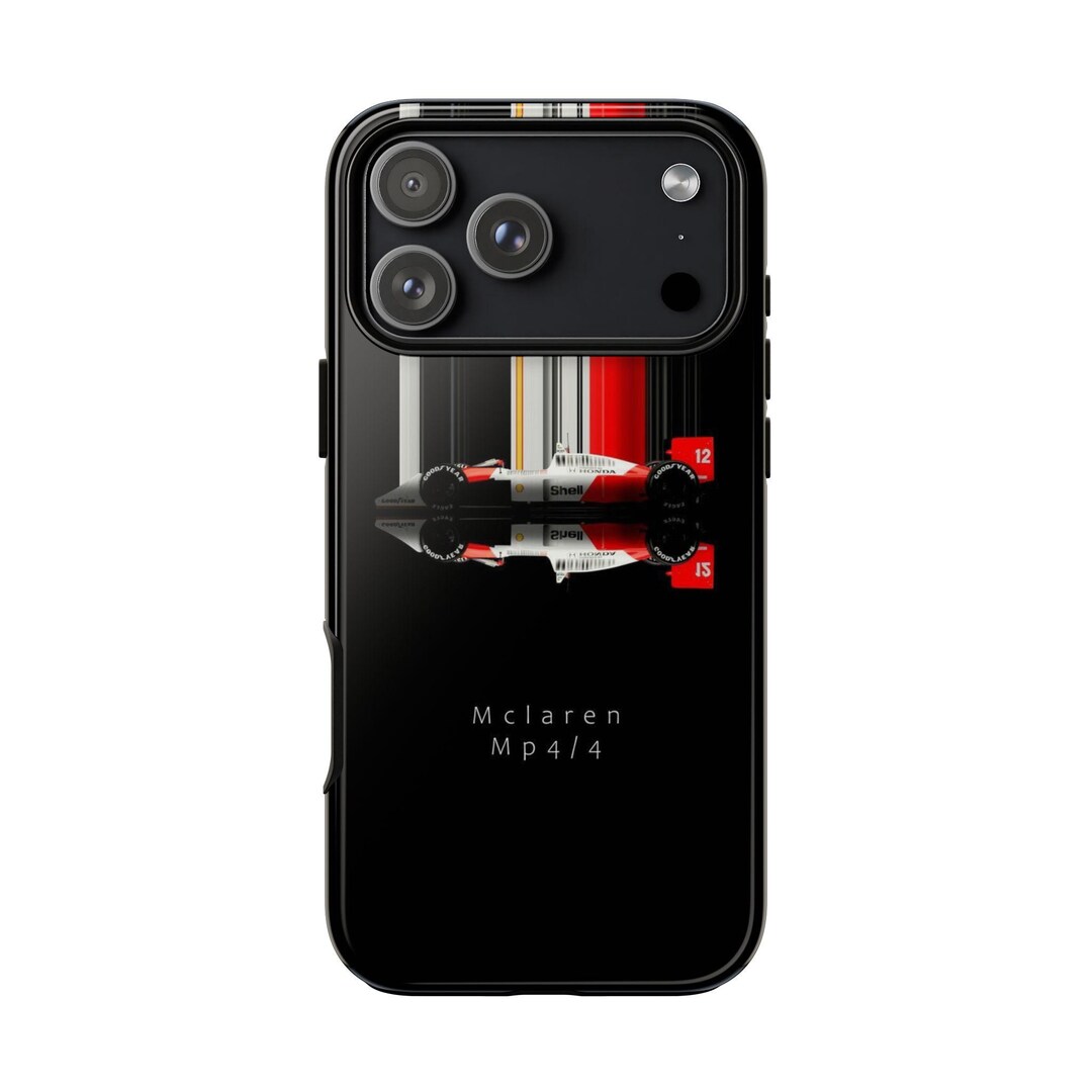 Mclaren MP4/4 Senna 1988 F1 Inspired Racing Phone Case | Dual-layer ...