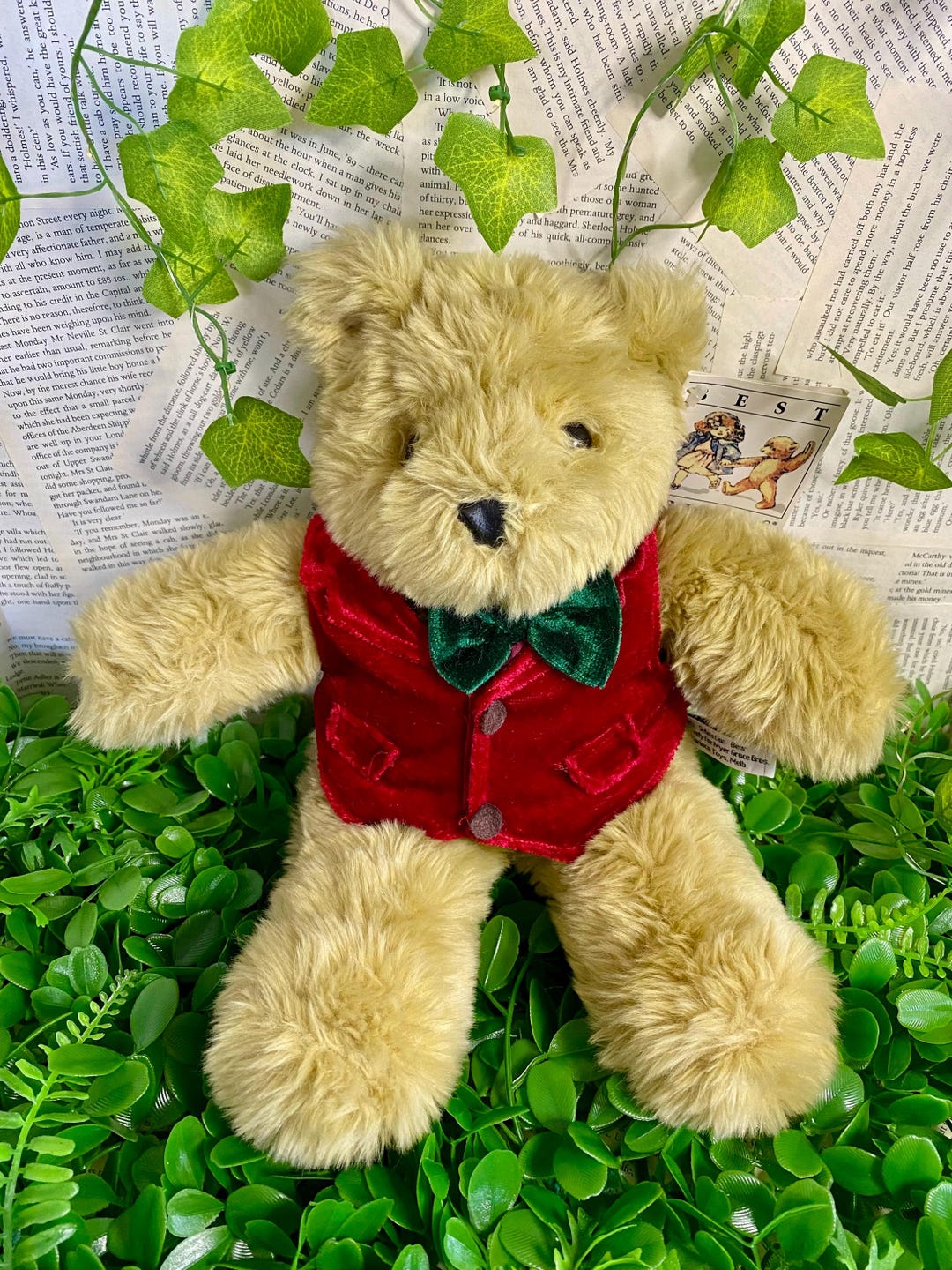 Sebastian, Teddy Bear for Adoption the Lost Bears Home, Vintage and ...