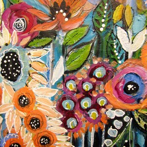 Garden Folly Original Abstract Painting 24 X 36 Art by Elaine Cory - Etsy