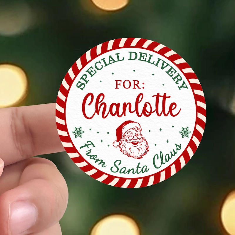 Round Sticker Tag Labels - Etsy