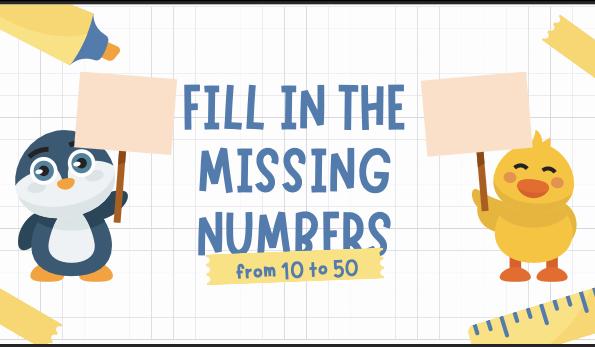 Number Sequence Worksheets – Fill in the Missing Numbers Printable ...
